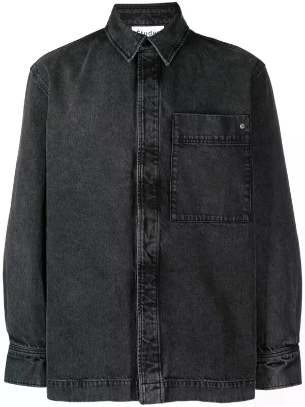 Études Studio Picture Denim Washed Shirt