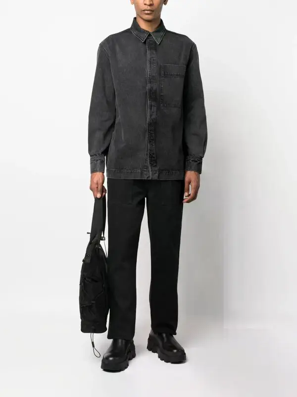 Études Studio Picture Denim Washed Shirt