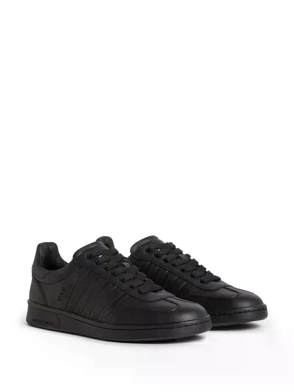 Dsquared2 Boxer Leather Sneakers - Black