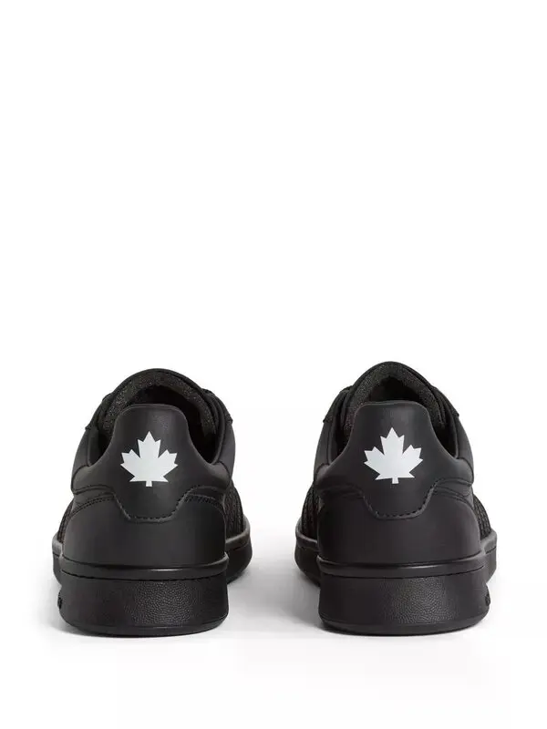 Dsquared2 Boxer Leather Sneakers - Black