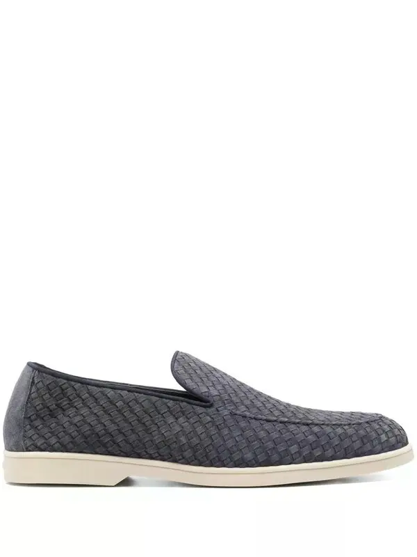 DOUCAL'S Suede Loafers - Blue