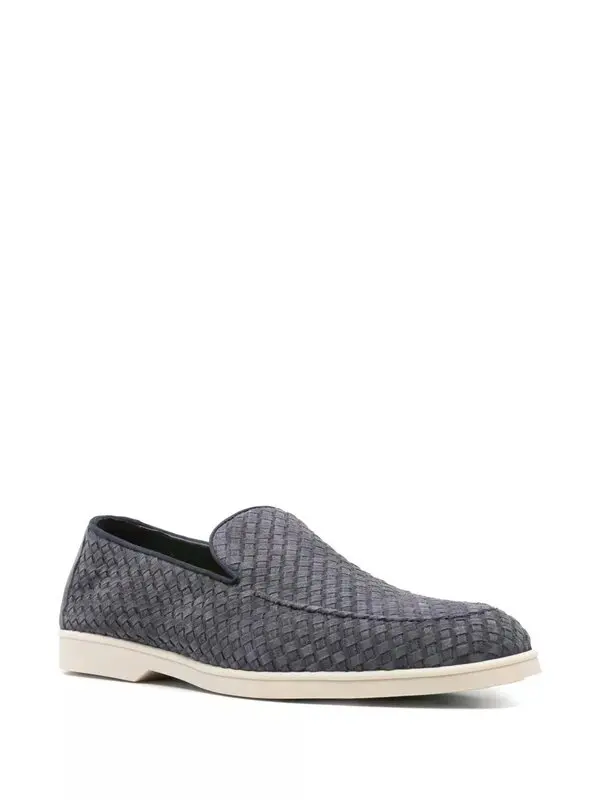 DOUCAL'S Suede Loafers - Blue