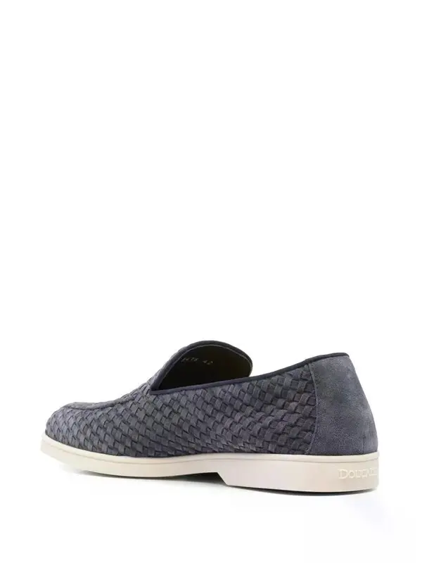 DOUCAL'S Suede Loafers - Blue