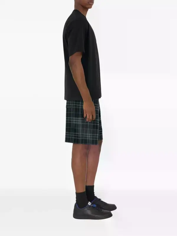 Burberry Check-print Shorts