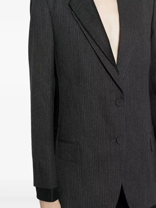 Fendi Pinstripe Wool Blazer