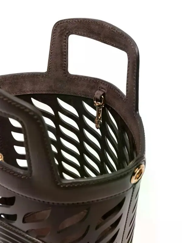 Etro Coffa Leather Bucket Bag