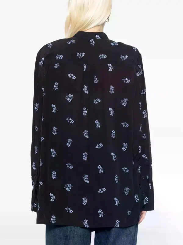 Maison Kitsuné Stand Collar Shirt