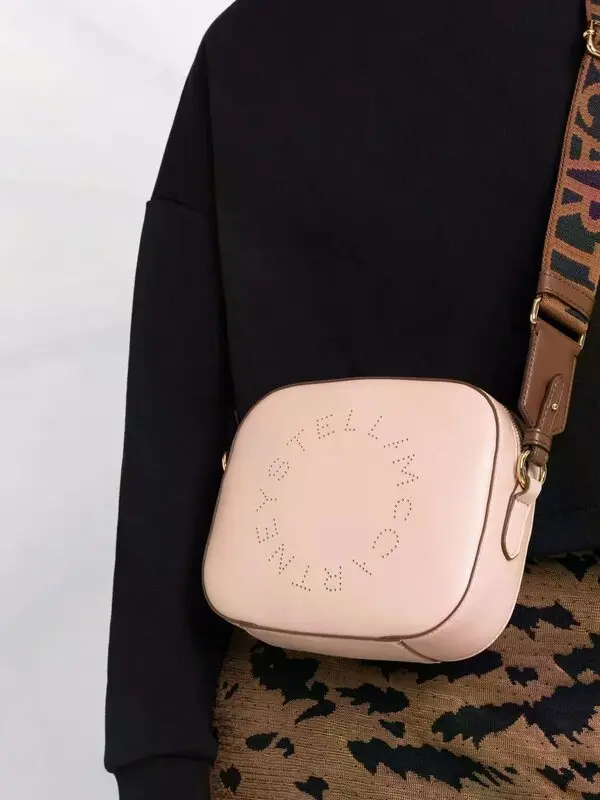 Stella McCartney Stella Logo Crossbody Bag - Pink