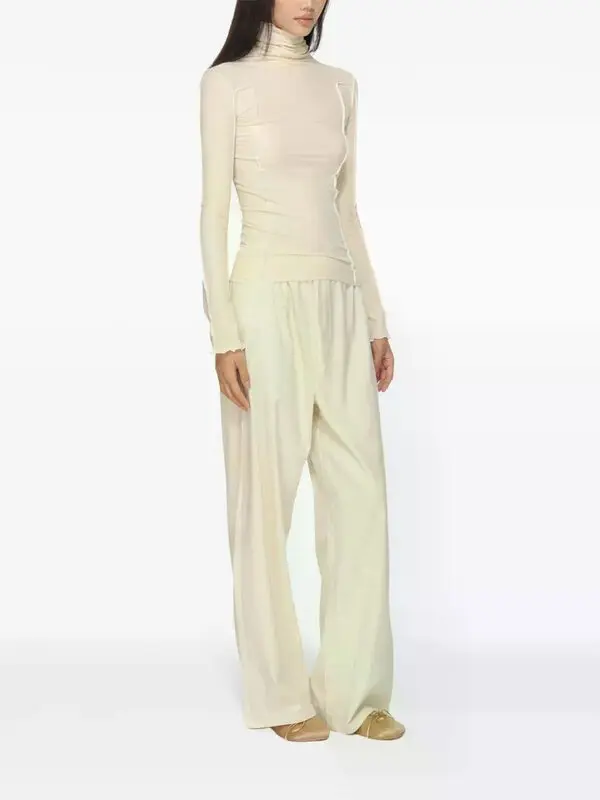 BASERANGE Omato Organic-cotton Top - Neutrals