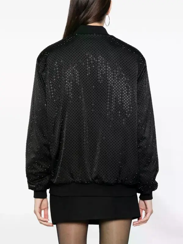 P.a.r.o.s.h Crystal-embellished Bomber Jacket