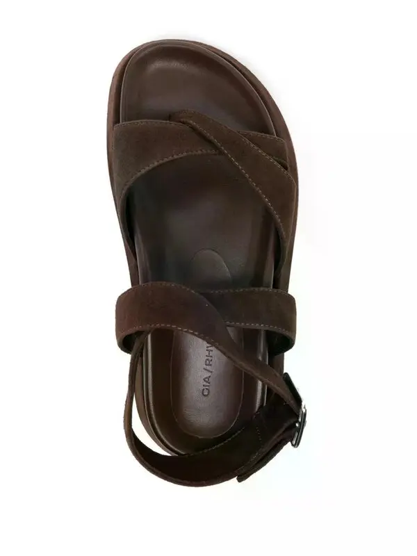 GIABORGHINI Gia/rhw Rosie Flat Sandals