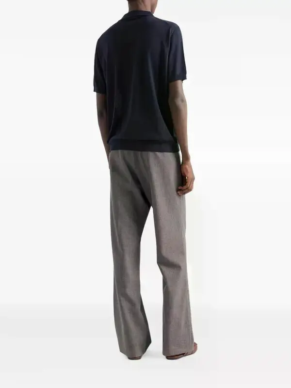 Prada Knitted Polo Shirt