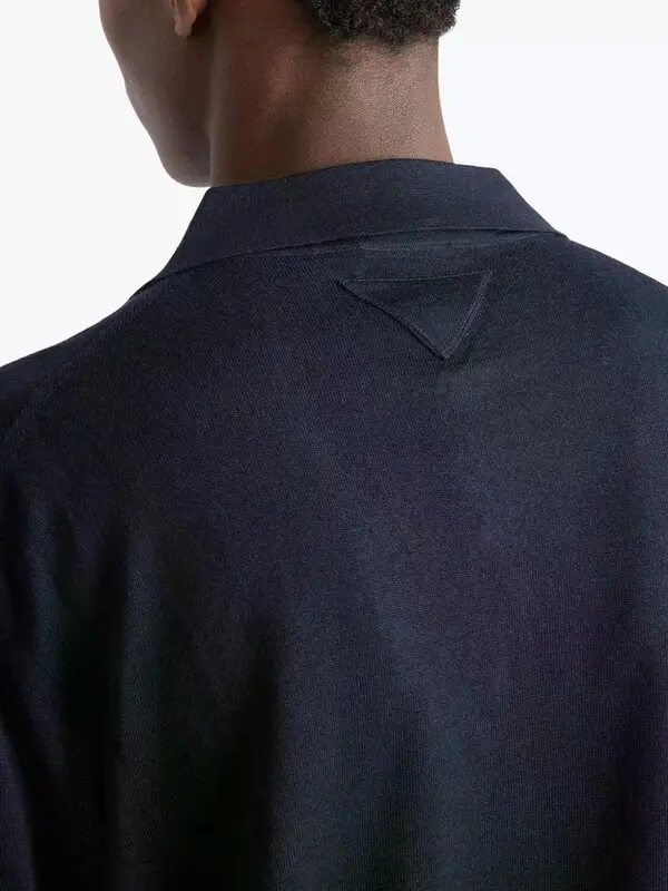 Prada Knitted Polo Shirt