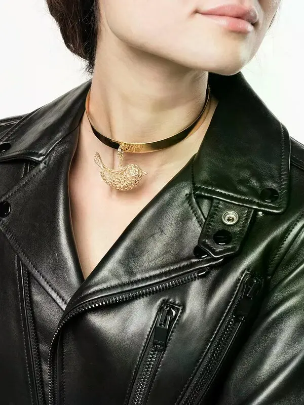 Natasha Zinko Bird Pendant Collar