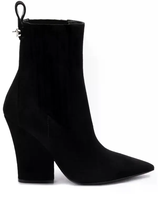 Valentino Garavani Vlogo Suede Boots