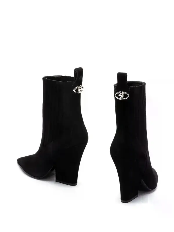 Valentino Garavani Vlogo Suede Boots