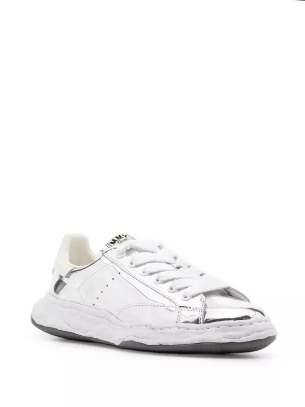 Mihara Yasuhiro Charles Lace-up Sneakers - Metallic