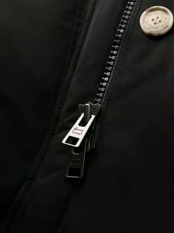 Woolrich Arctic Parka With Goat Fur Trim