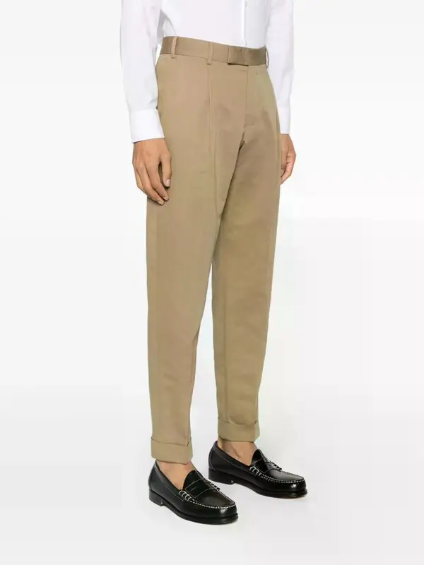 PT TORINO Mid-rise Tapered Trousers