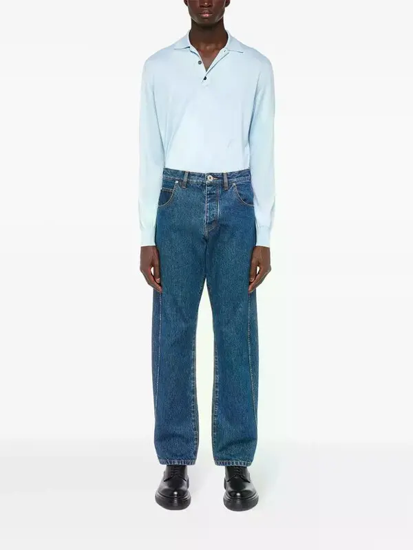 FERRAGAMO Mid-rise Straight-leg Jeans