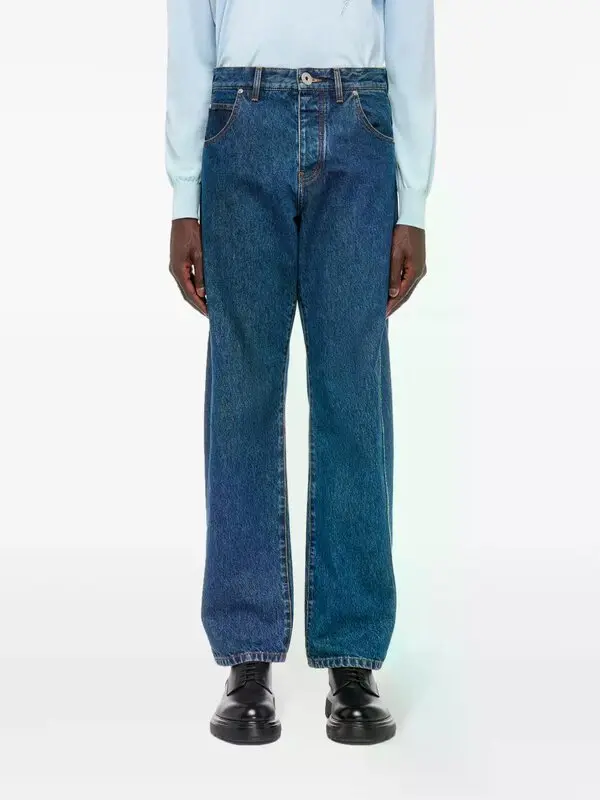 FERRAGAMO Mid-rise Straight-leg Jeans