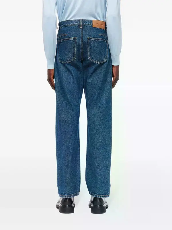FERRAGAMO Mid-rise Straight-leg Jeans