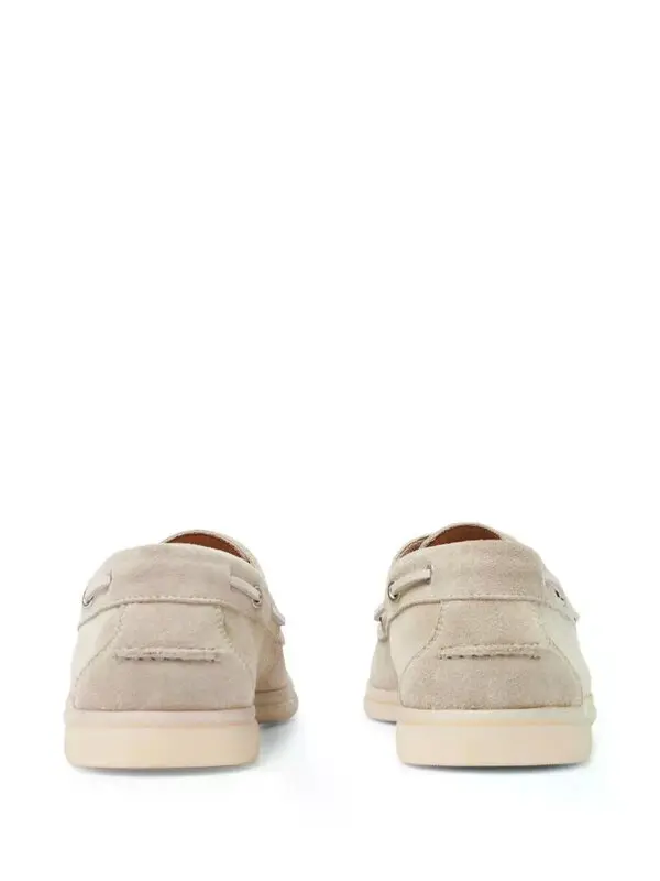 SCAROSSO Lio Boat Shoes - Neutrals