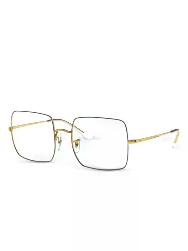 Ray-ban Square Frame Glasses - Black