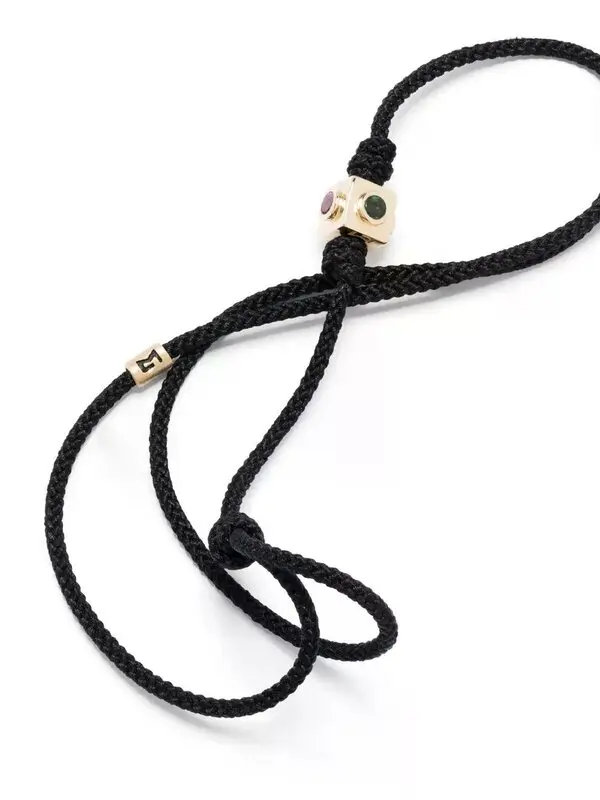 Luis Morais 14kt Yellow Tourmaline Cord Bracelet