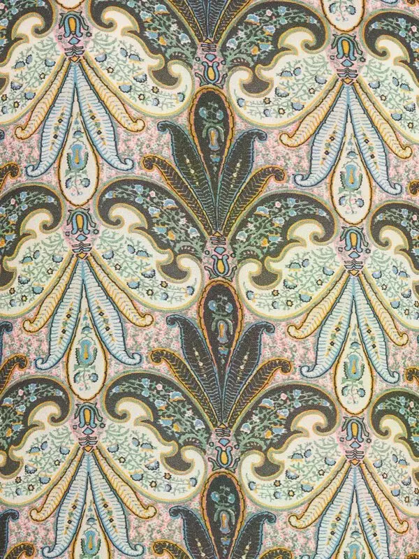 Etro Paisley-print Front-tie Blouse