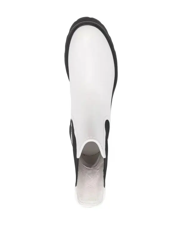 Alexander McQueen Chunky-sole Leather Boots