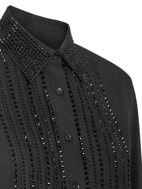 Philipp Plein Crystal-embellished Shirt