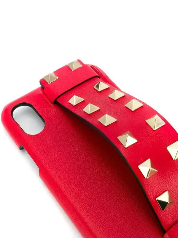 Valentino Garavani Rockstud Strap Iphone X Case - Red