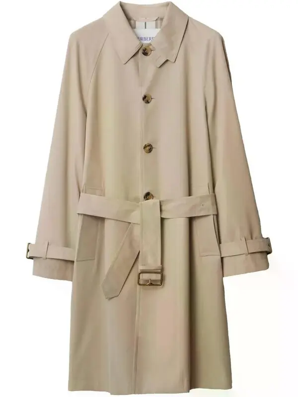 Burberry Buttoned Trench Coat