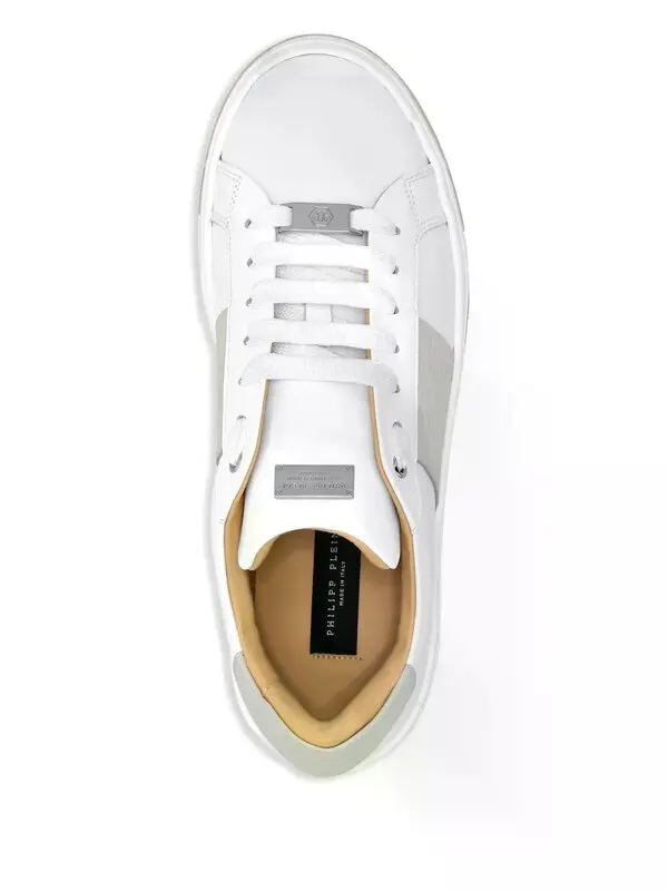 Philipp Plein Monogram Low-top Sneakers - White