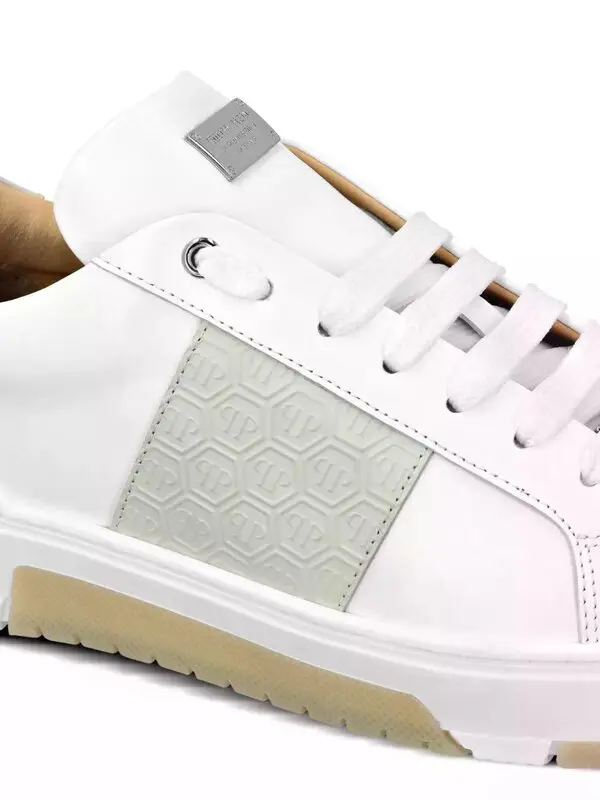 Philipp Plein Monogram Low-top Sneakers - White