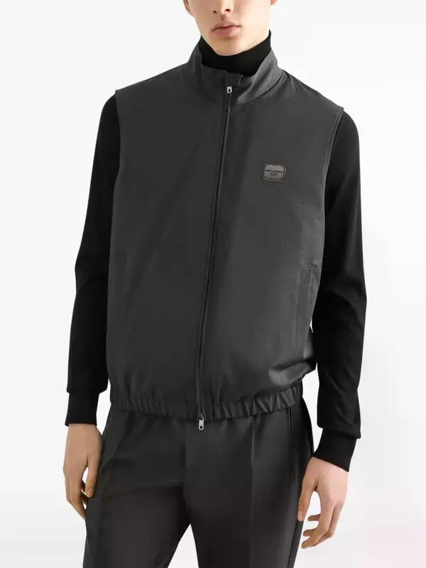 Dolce & Gabbana Logo-plaque Vest