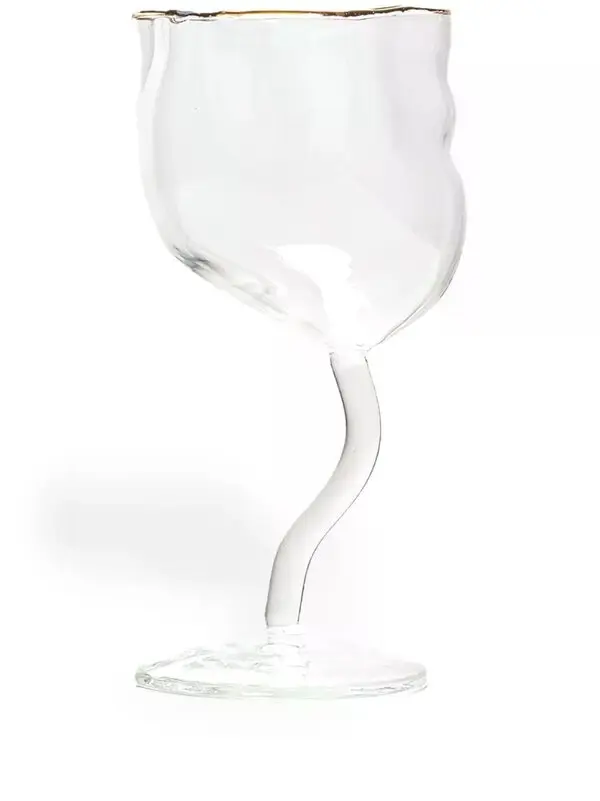SELETTI Classic On Acid Greca Wine Glass - Neutrals
