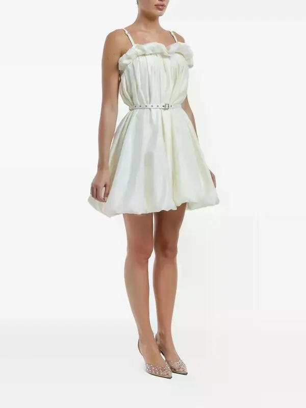 POST MERIDIEM Draped Mini Dress