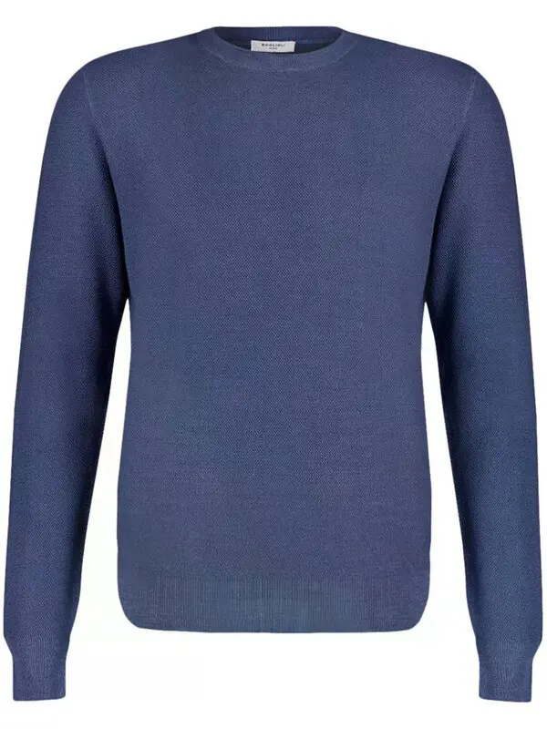 Boglioli Wool Piqué Sweater