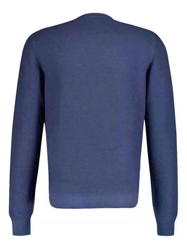 Boglioli Wool Piqué Sweater