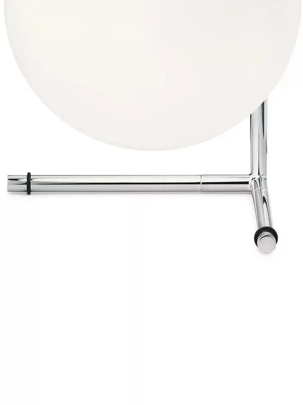 FLOS Ic Lights Table 1 Low Table Lamp - Silver