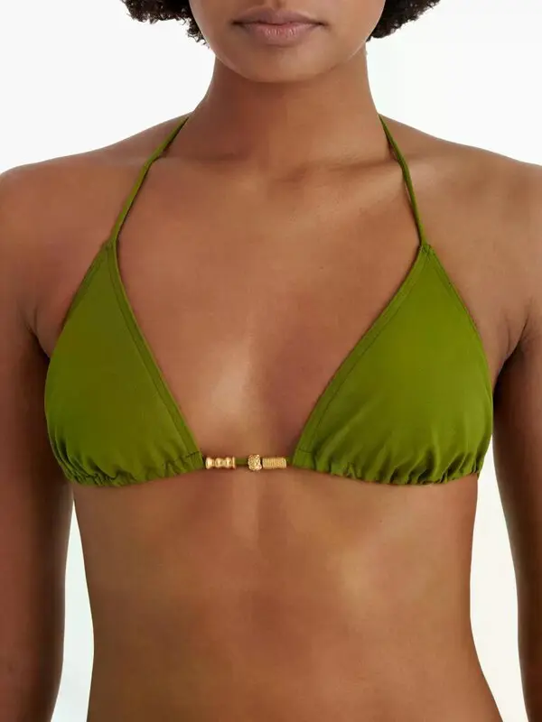ERES Phémère Triangle Bikini Top - Green