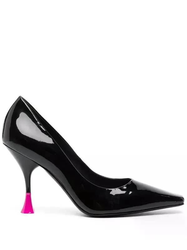 3JUIN Bahia 95mm Patent Leather Pumps