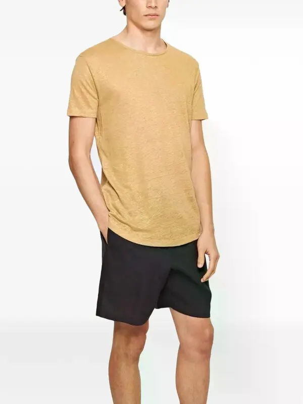 Orlebar Brown Alex Linen Shorts - Blue