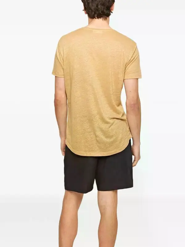 Orlebar Brown Alex Linen Shorts - Blue
