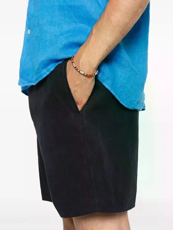 Orlebar Brown Alex Linen Shorts - Blue