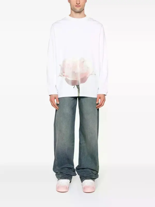 LANVIN Mid-rise Straight-leg Jeans