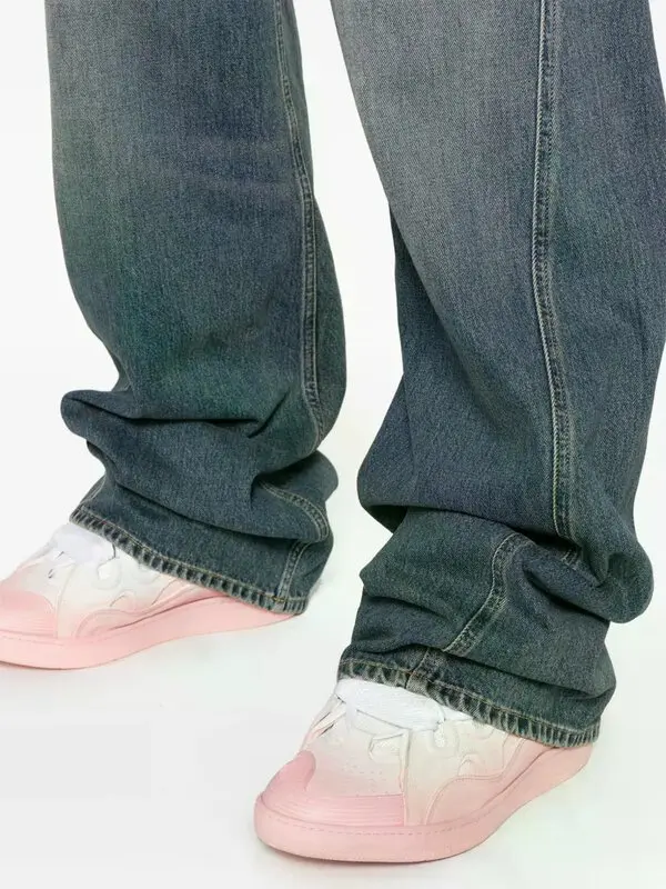 LANVIN Mid-rise Straight-leg Jeans