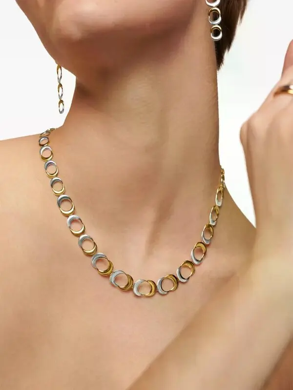 Monica Vinader Kissing Moon Necklace
